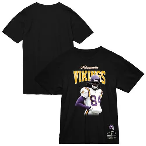 Mitchell & Ness Randy Moss Minnesota Vikings Sideline Retired Player T-shirt