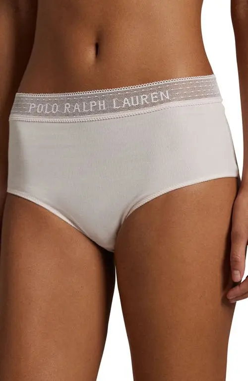 Polo Ralph Lauren Stretch Cotton Rib Boyshorts - Garden Rose
