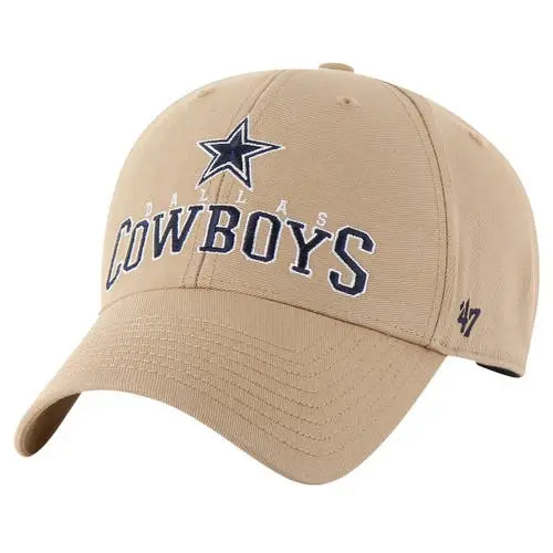 '47 47 Dallas Cowboys Powell Mvp Adjustable Hat - Khaki