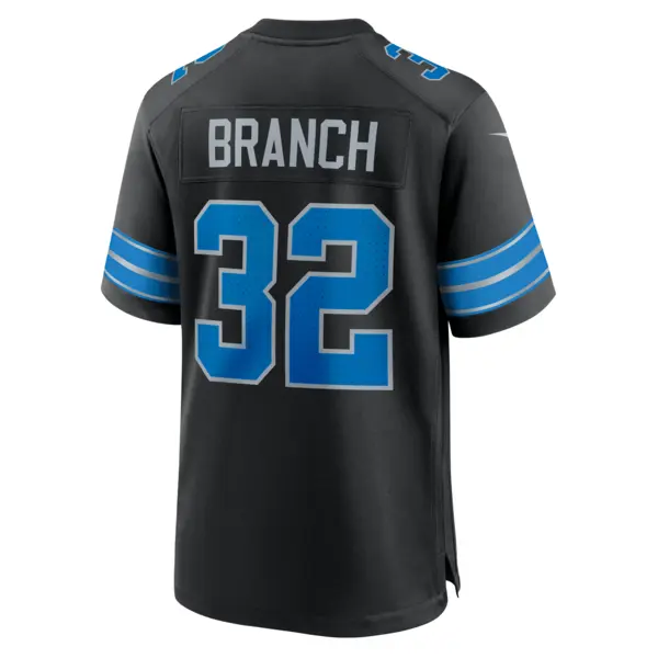 Nike Brian Branch Detroit Lions Nfl Game Football Jersey