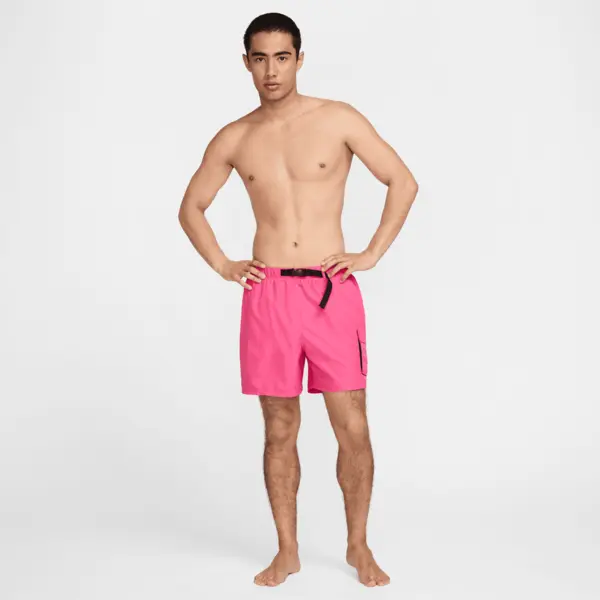 Nike Voyage 5" Brief-lined Cargo Shorts - Pink