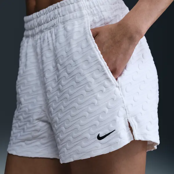 Nike Breaker Terry Texture Cover-up Short - White