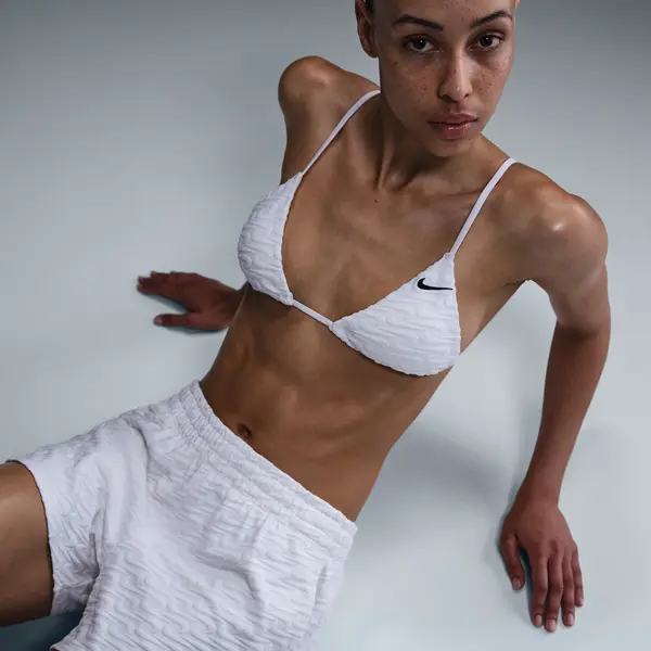 Nike Breaker Terry Texture Cover-up Short - White
