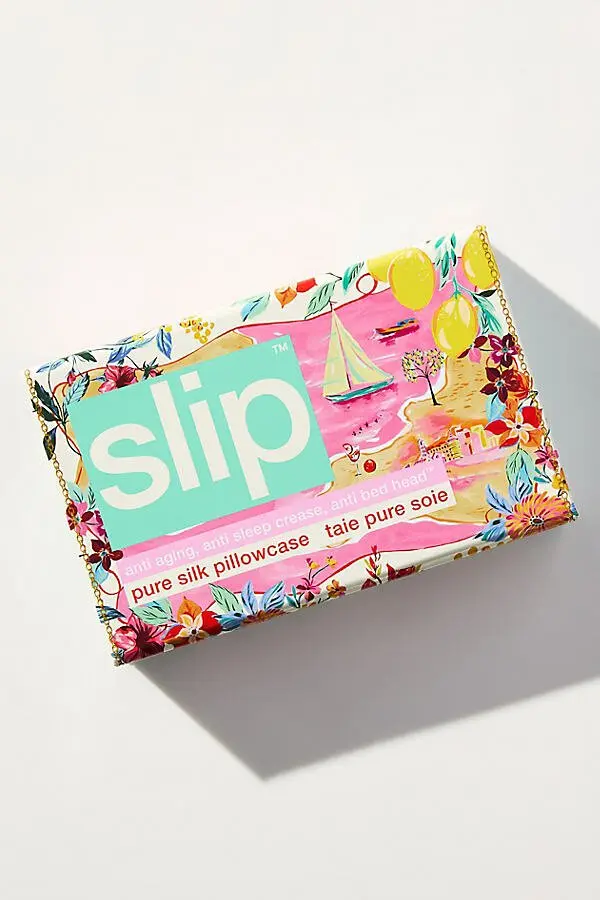 Slip Silk Queen Pillowcase Beach Club