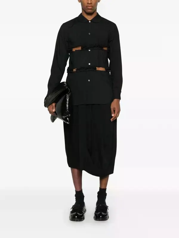 Comme Des Garçons Ruffle-trim Shirt