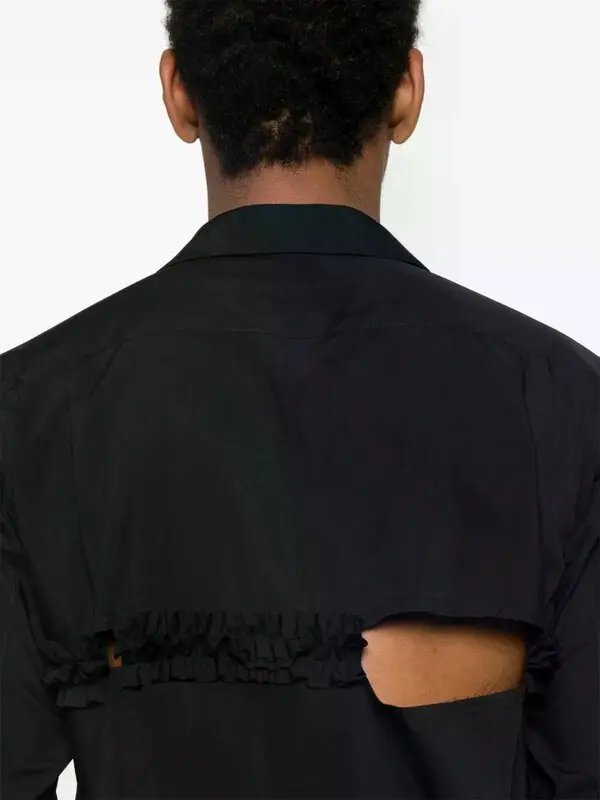 Comme Des Garçons Ruffle-trim Shirt