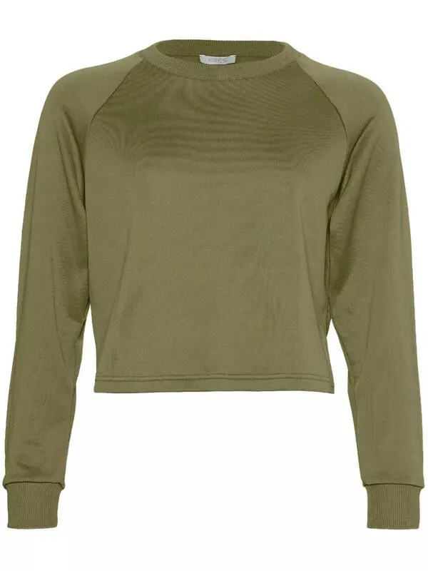 ERES Open-back Sweatshirt - Green