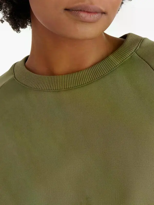 ERES Open-back Sweatshirt - Green