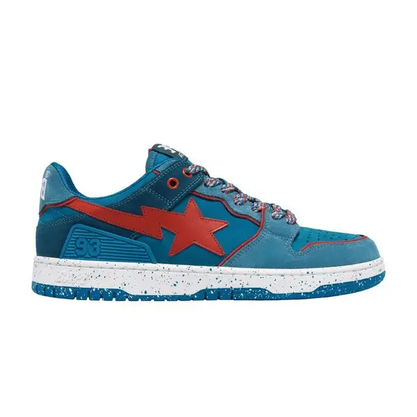 A BATHING APE Sk8 Sta #7 M2 Outdoor Pack Sneakers - Blue