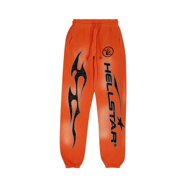 HELLSTAR Fire Sweatpants Dye - Orange