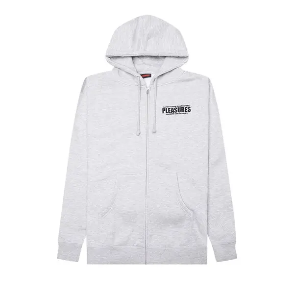PLEASURES Staff Zip Hoodie