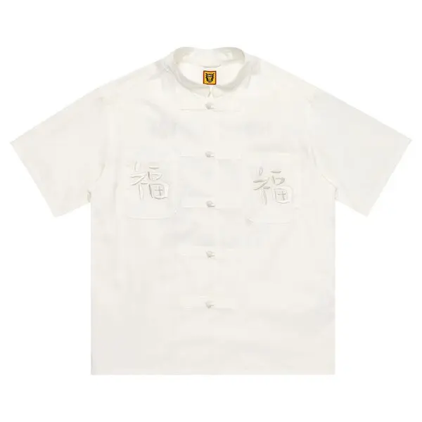 HUMAN MADE China Short-sleeve Shirt - White
