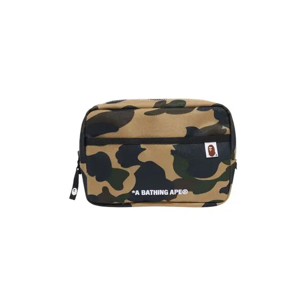 BAPE 1st Camo Cordura Multi Pouch - Yellow