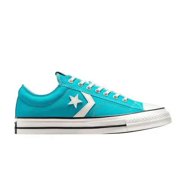 CONVERSE Star Player 76 Premium Canvas Low Top Sneakers - Blue