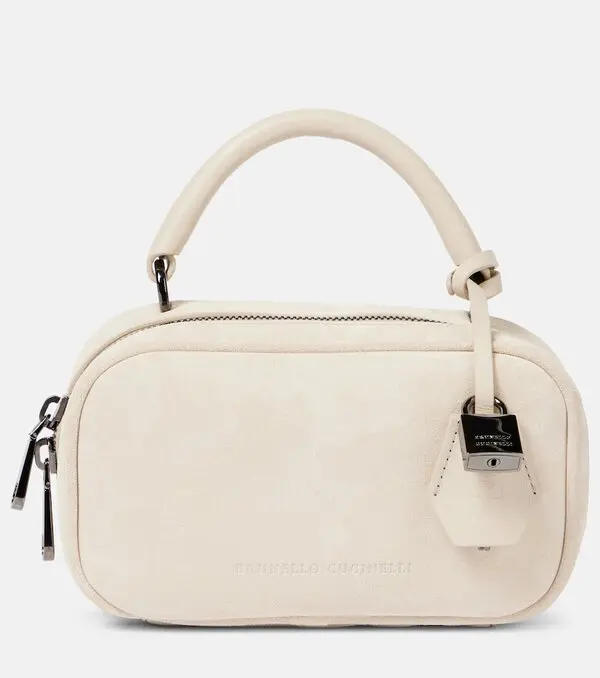 Brunello Cucinelli Mini Suede Tote