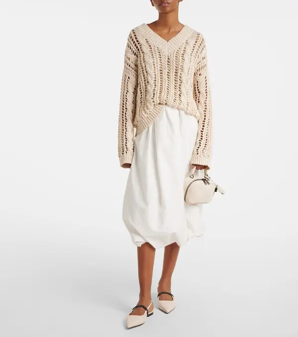 Brunello Cucinelli Mini Suede Tote