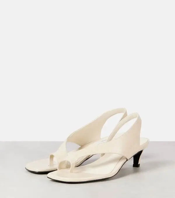 TOTEME Leather Thong Sandals