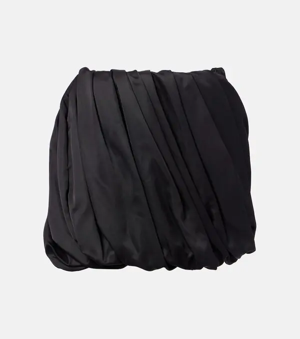 JW Anderson Pleated Miniskirt - Black