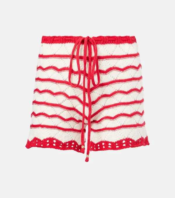 BANANHOT Printed Shorts - Red