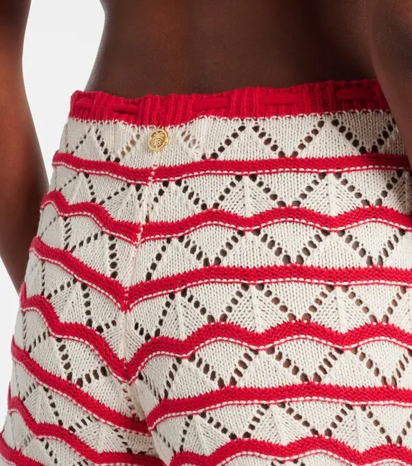 BANANHOT Printed Shorts - Red