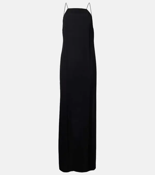 ADRIANA DEGREAS Inamorata Maxi Dress - Black