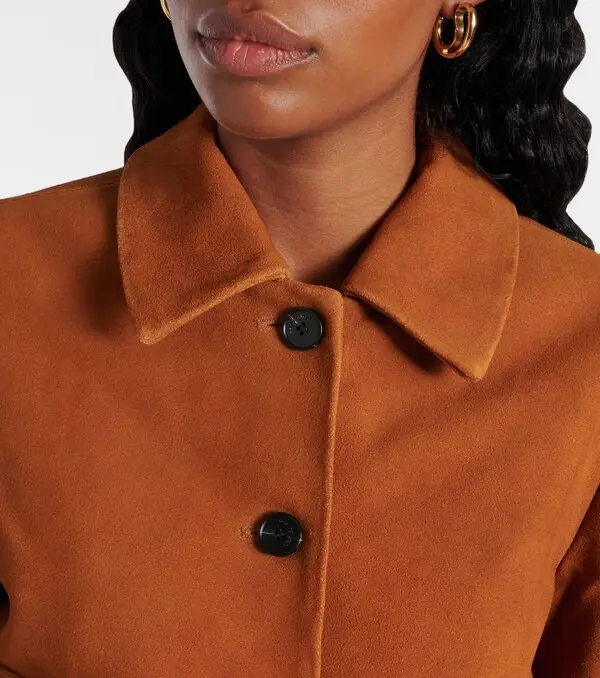 SELF-PORTRAIT Suede Jacket