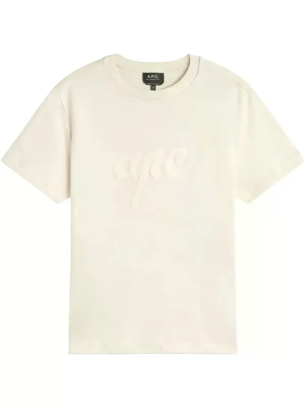 A.p.c. Logo T-shirt - White