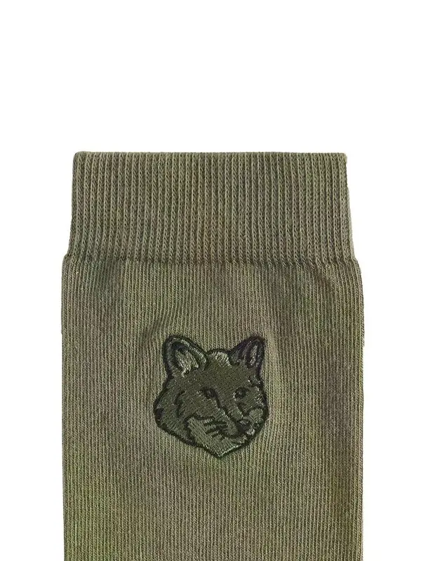 Maison Kitsuné Fox Head Socks