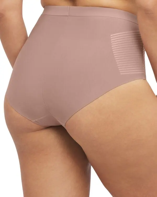 Spanx Shape Invisible Cotton Brief - Cafe Au Lait