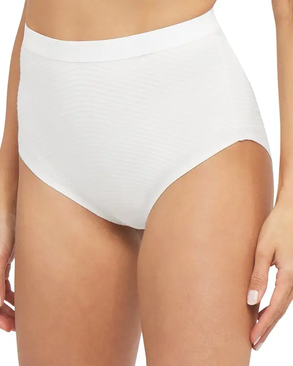Spanx Shape Invisible Cotton Brief - Powder
