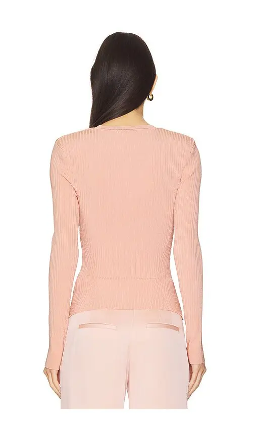 Veronica Beard Acara Pullover - Pink Clay