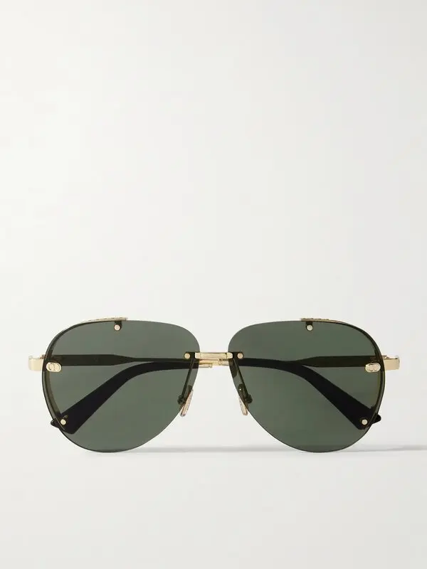 Dior Neodior A1u Aviator Sunglasses - Gold