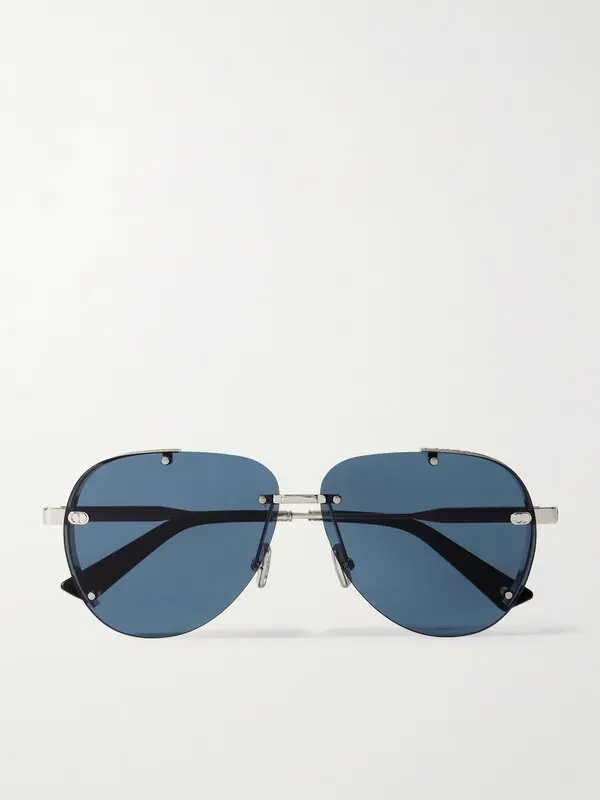 Dior Neodior A1u Aviator Sunglasses - Silver