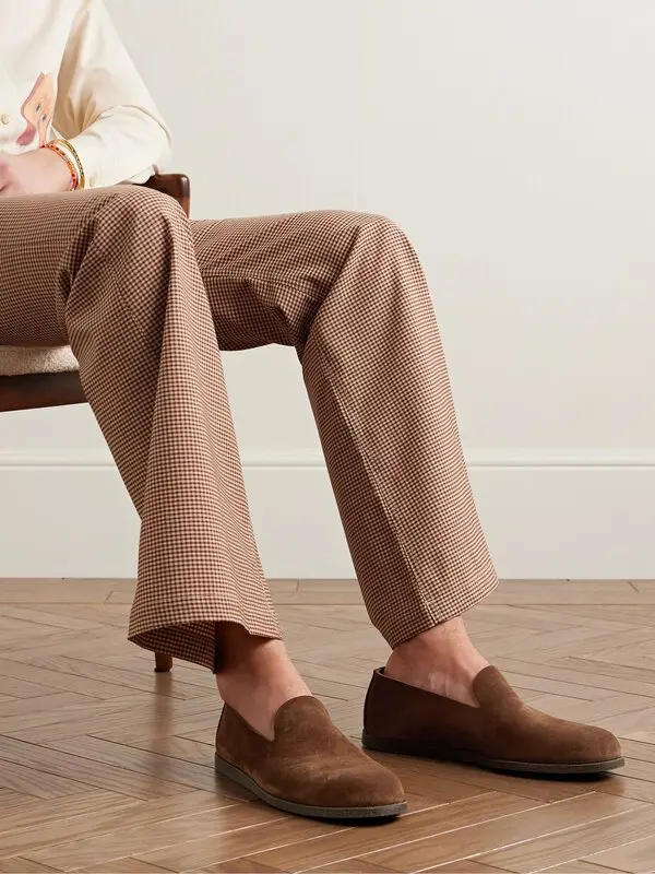 YUKETEN Suede Loafers