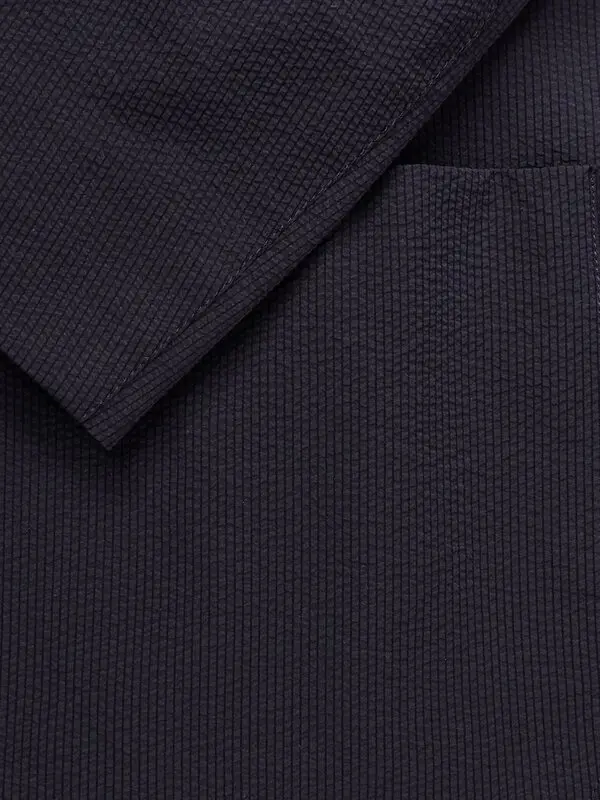 Herno Tailored Seersucker Blazer