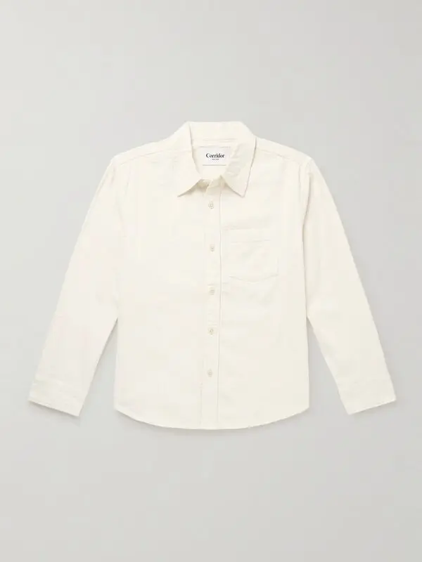 CORRIDOR Embroidered Cotton-blend Shirt