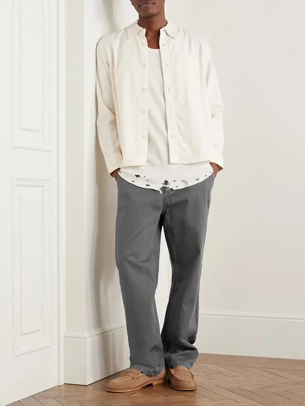CORRIDOR Embroidered Cotton-blend Shirt