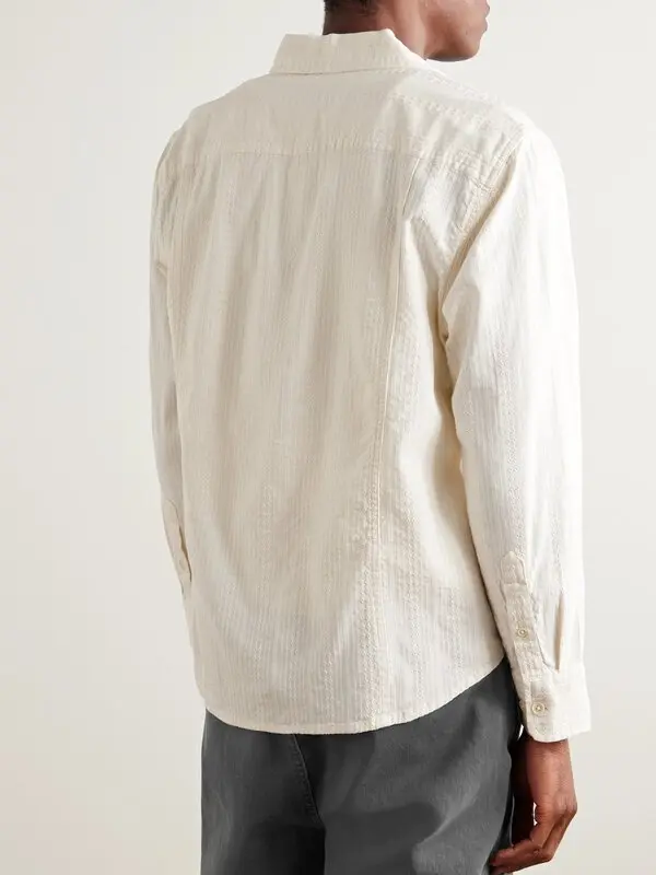 CORRIDOR Embroidered Cotton-blend Shirt