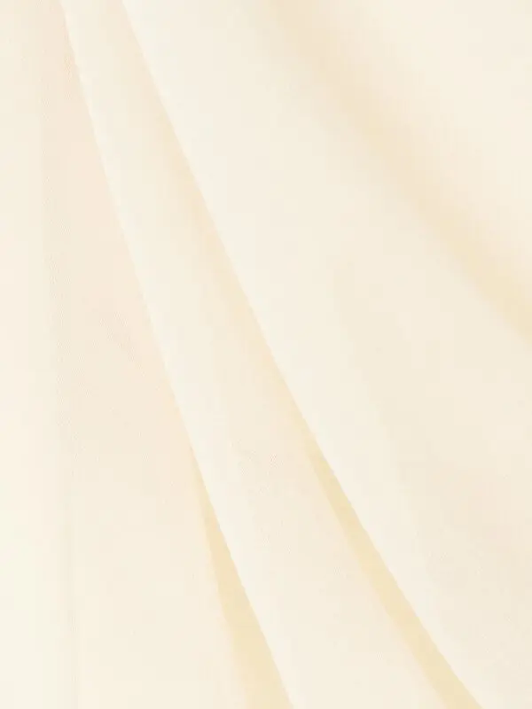 Rick Owens Twist Edfu Asymmetric Draped Maxi Skirt - Neutrals
