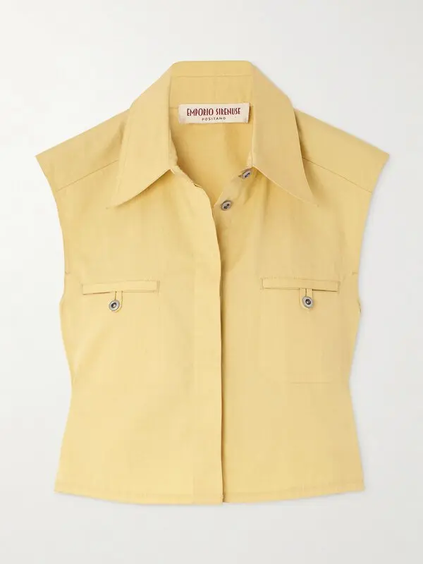 EMPORIO SIRENUSE Caterina Cropped Top