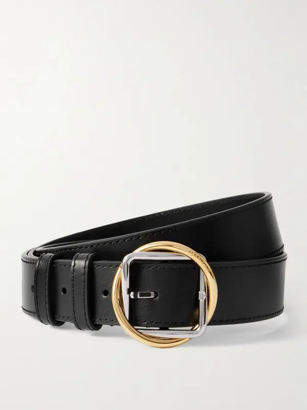 Jacquemus The Salon Leather Belt - Black