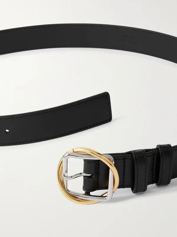 Jacquemus The Salon Leather Belt - Black