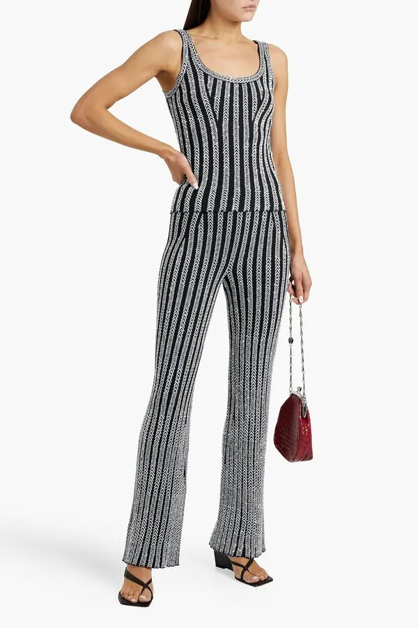Missoni Sequin-embellished Flared Pants