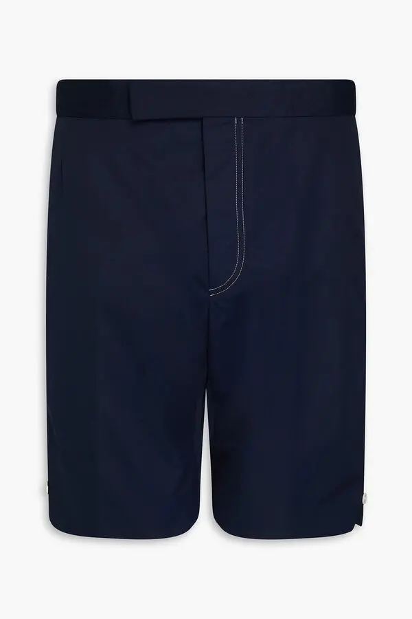 Thom Browne Woven Shorts - Navy