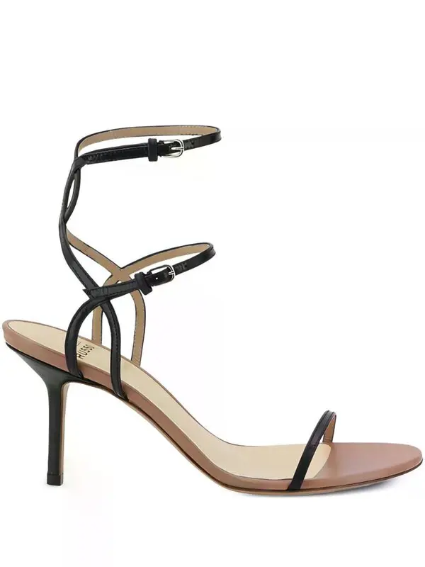 FRANCESCO RUSSO 80mm Leather Sandals