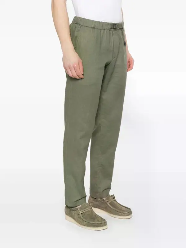 WHITE SAND Tapered Trousers