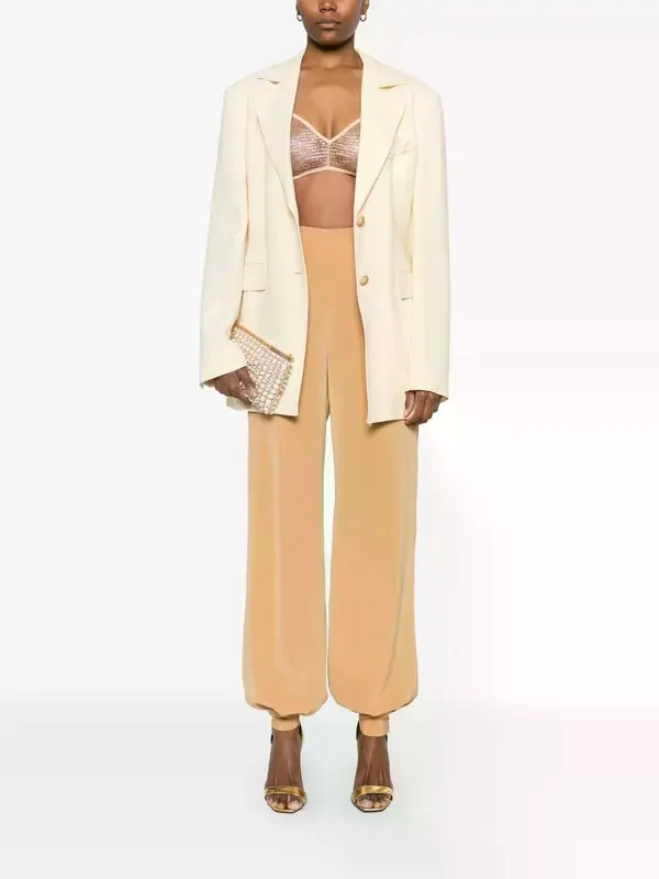 STEPHANE ROLLAND Tapered Trousers
