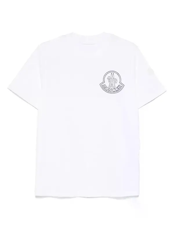 Moncler Logo-print T-shirt - White