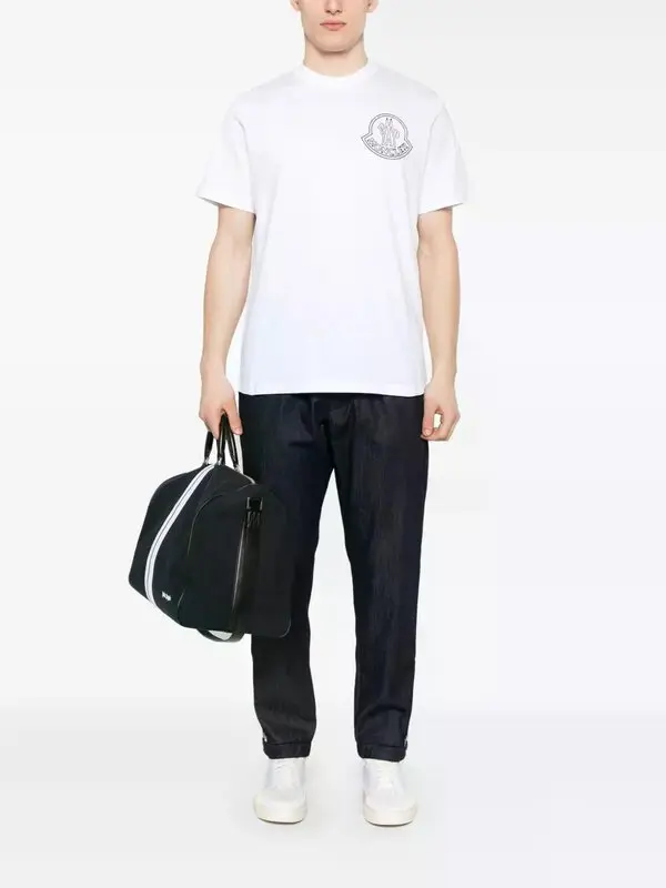 Moncler Logo-print T-shirt - White