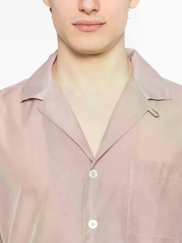 LARDINI Sheer Shirt